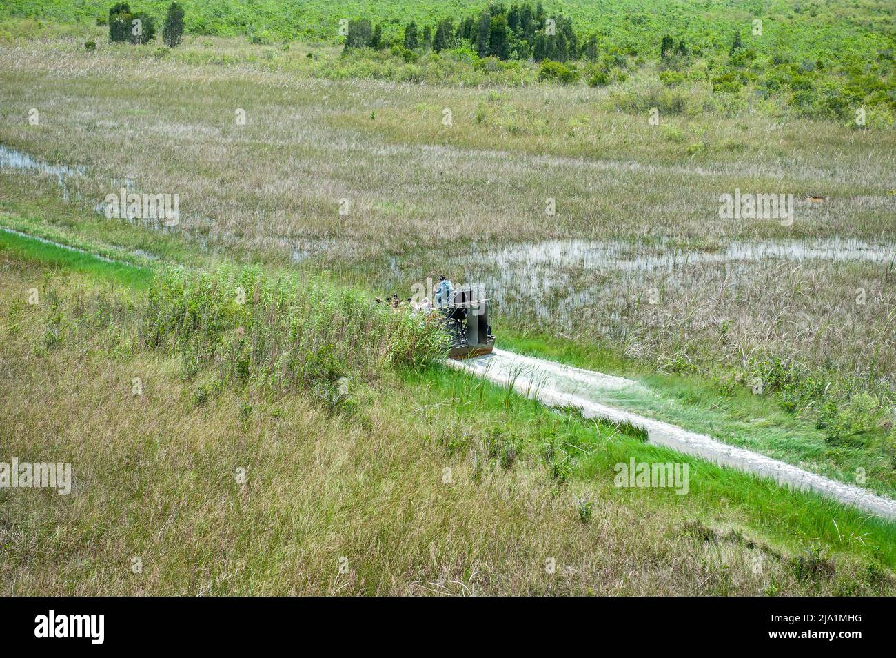 Stock images of Everglades National Park, Florida - Airboats flying ...