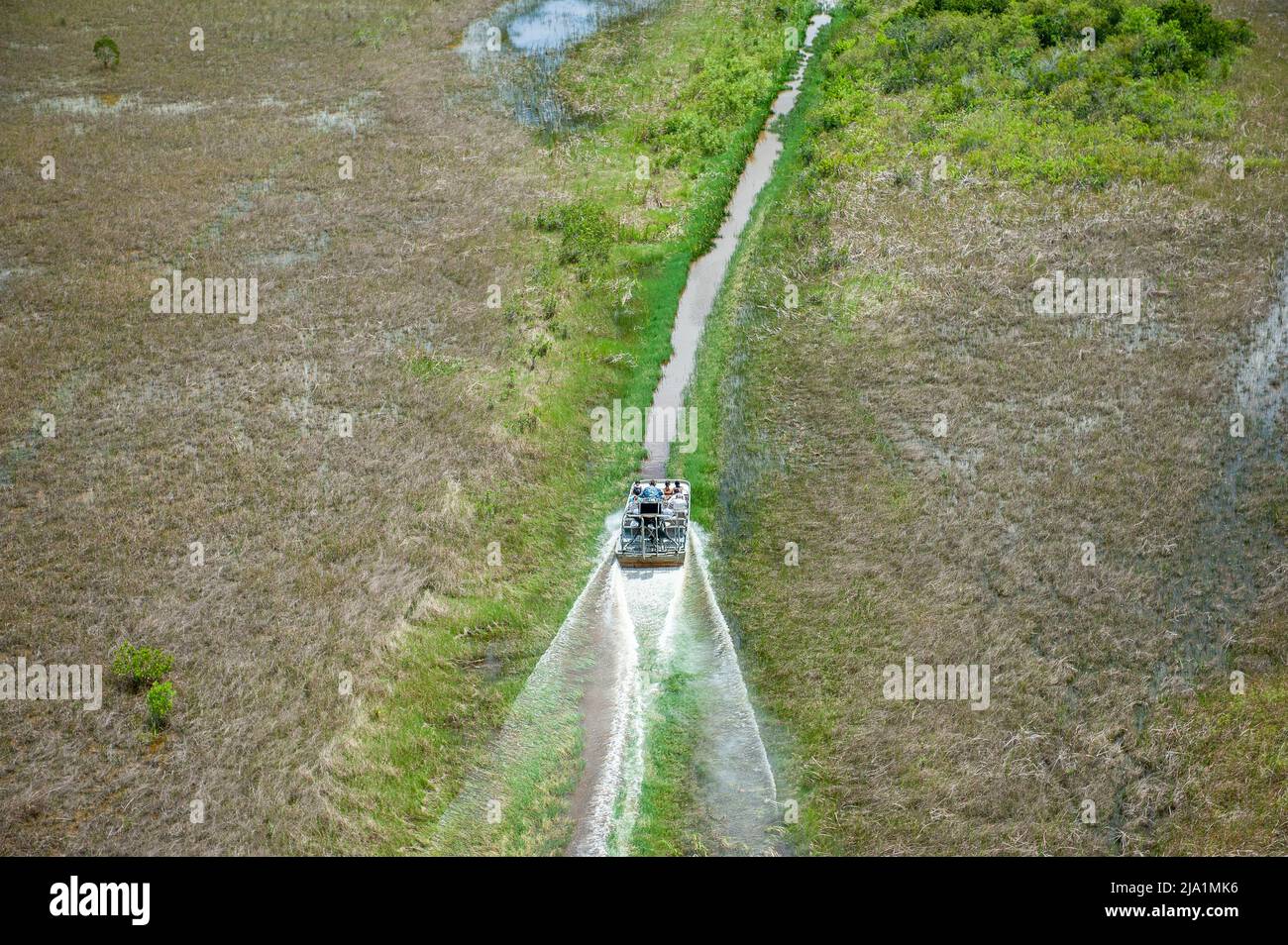 Stock images of Everglades National Park, Florida - Airboats flying ...