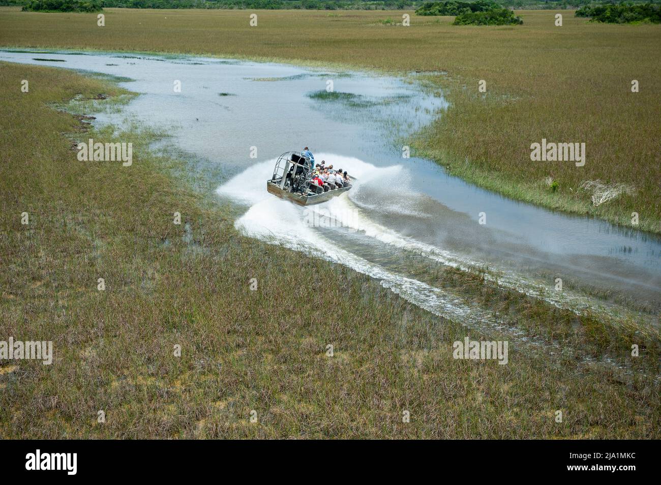 Stock images of Everglades National Park, Florida - Airboats flying ...