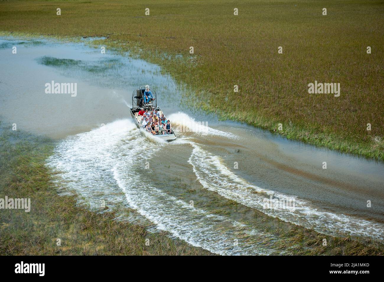 Aerial view everglades national park hi-res stock photography and ...