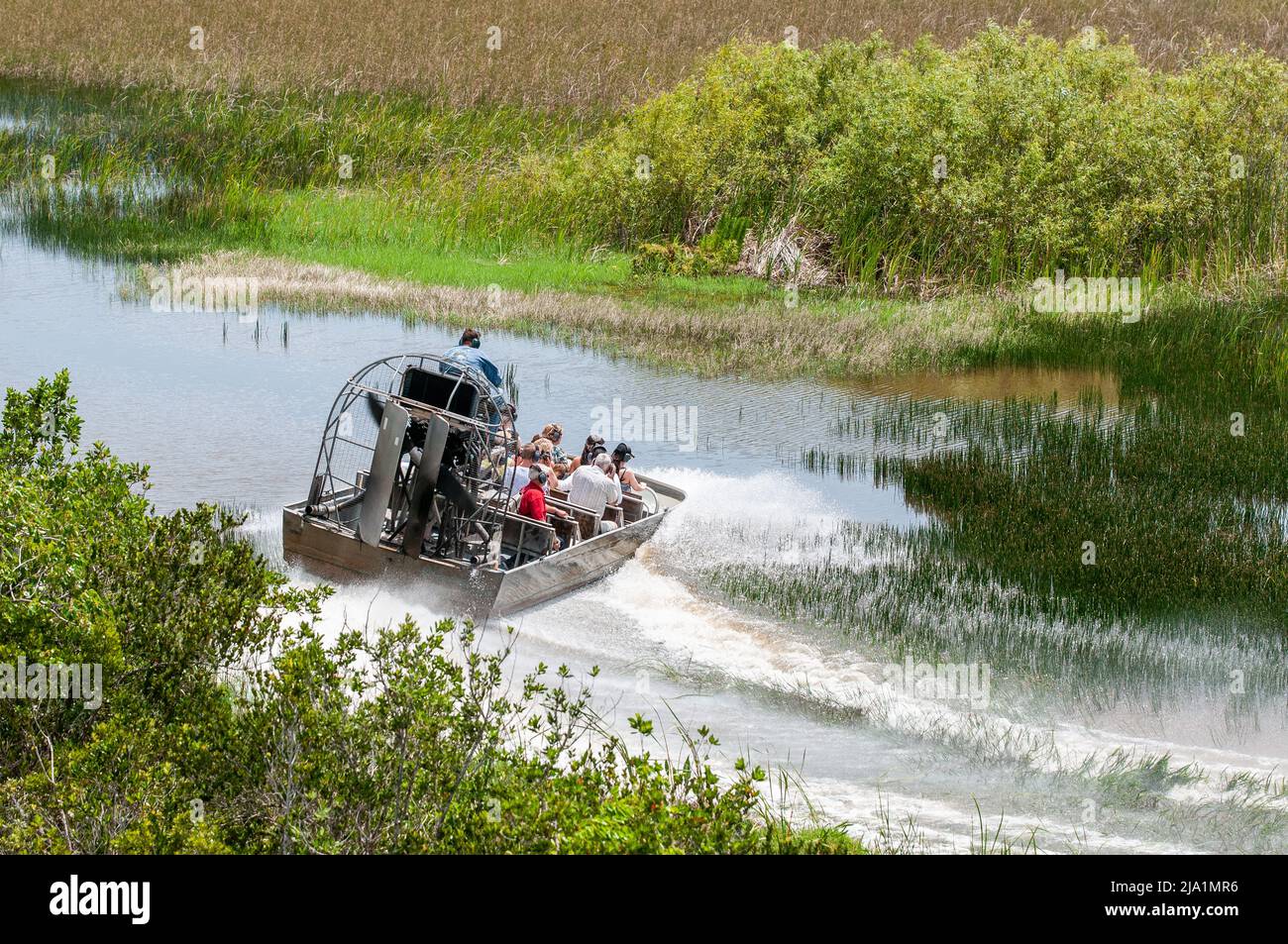 Stock images of Everglades National Park, Florida - Airboats flying ...