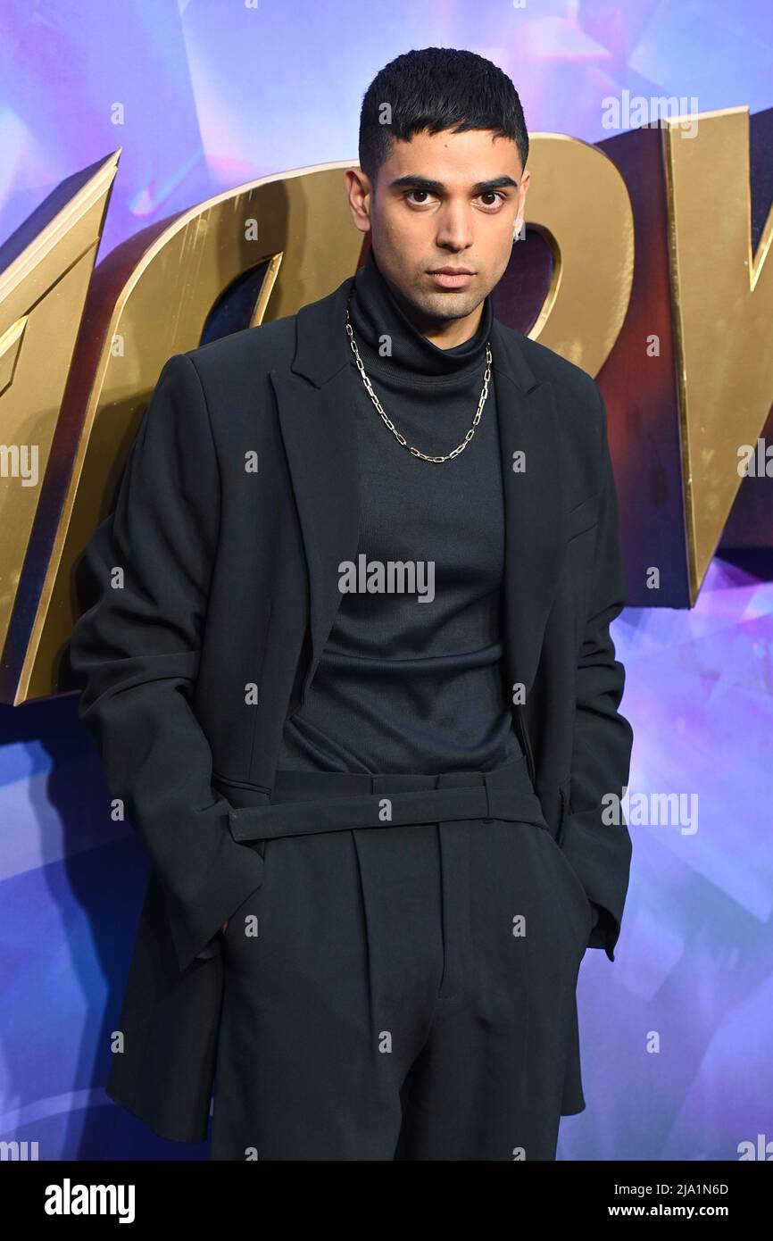 London, UK. 26 May 2022. Rish Shah attending the Ms. Marvel UK special ...