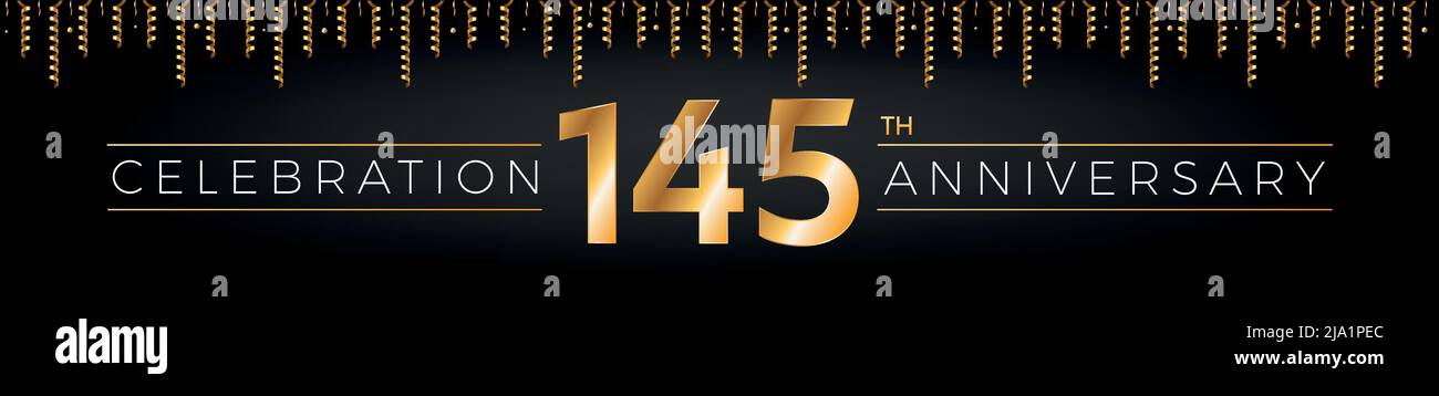 145th anniversary Stock Vector Images - Alamy