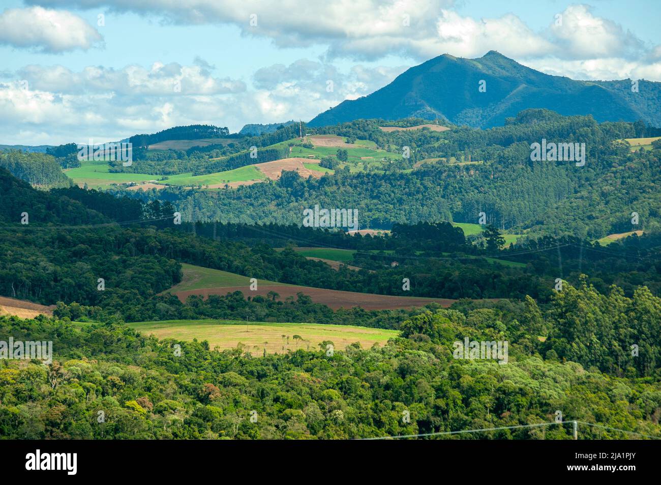 Rural life at Serra Catarinense, Santa Catarina, Brazil Stock Photo - Alamy