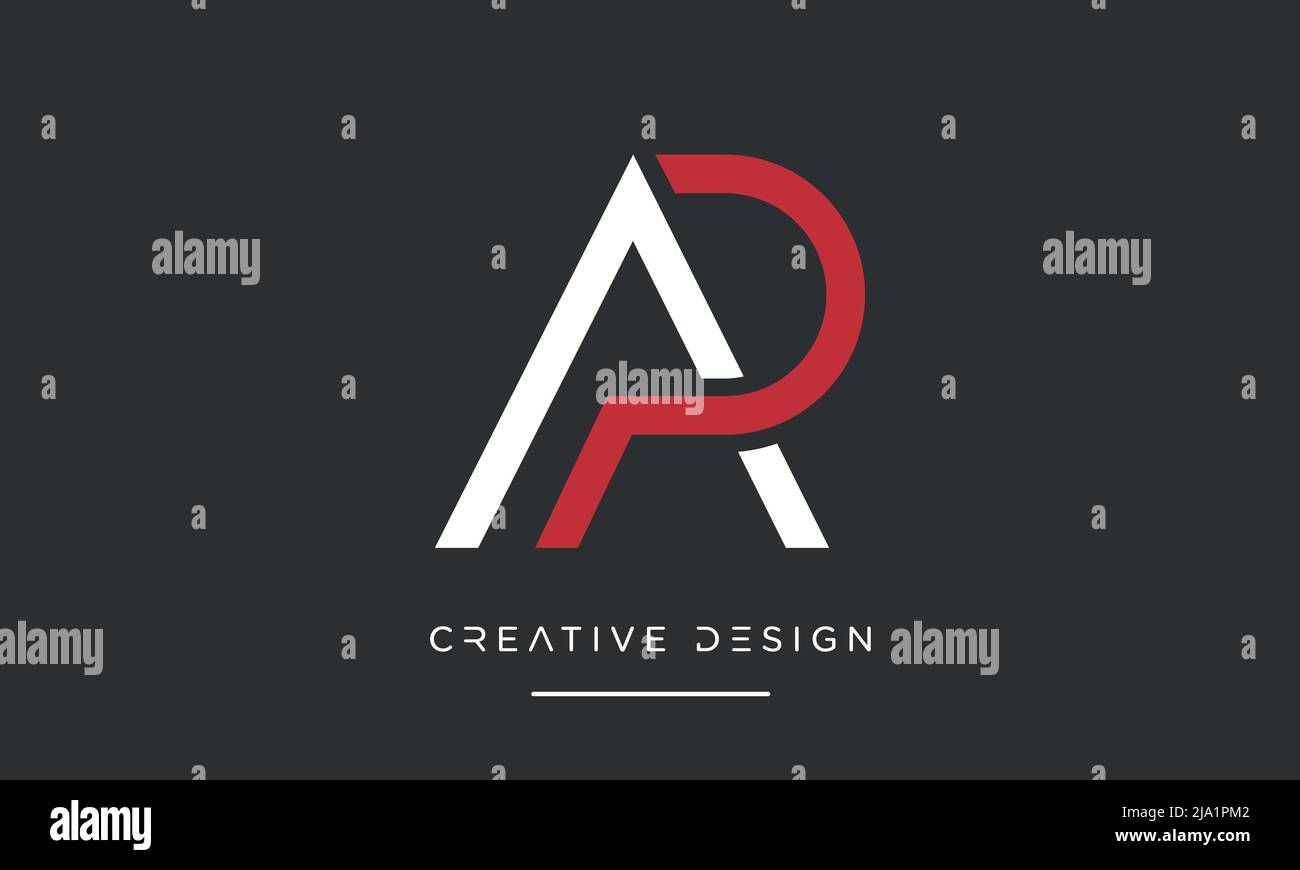 PA, AP, P or A Alphabet Letters Abstract logo Monogram Stock Vector ...
