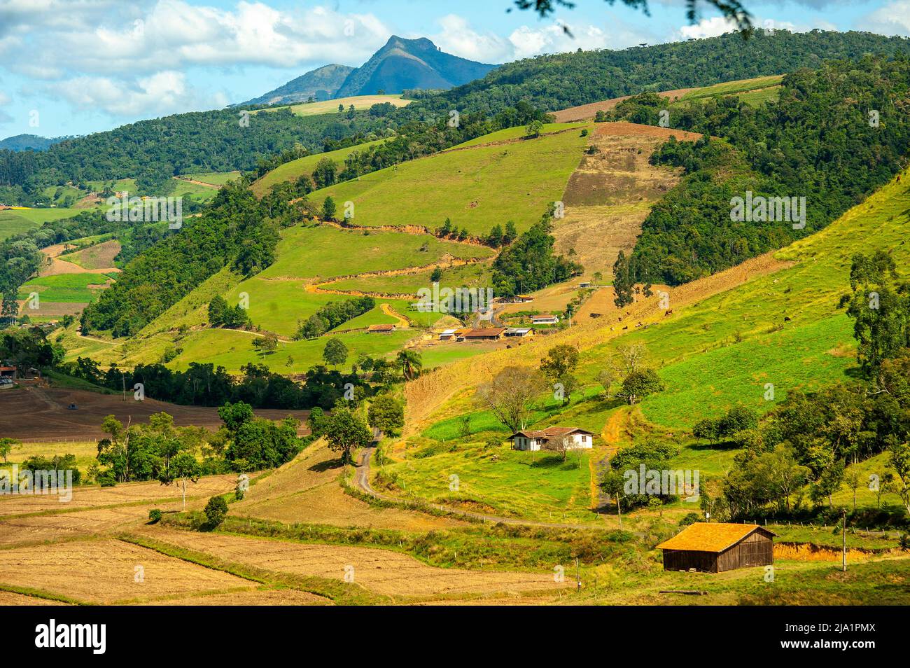 Rural life at Serra Catarinense, Santa Catarina, Brazil Stock Photo - Alamy