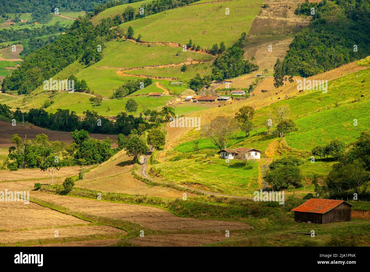 Rural life at Serra Catarinense, Santa Catarina, Brazil Stock Photo - Alamy