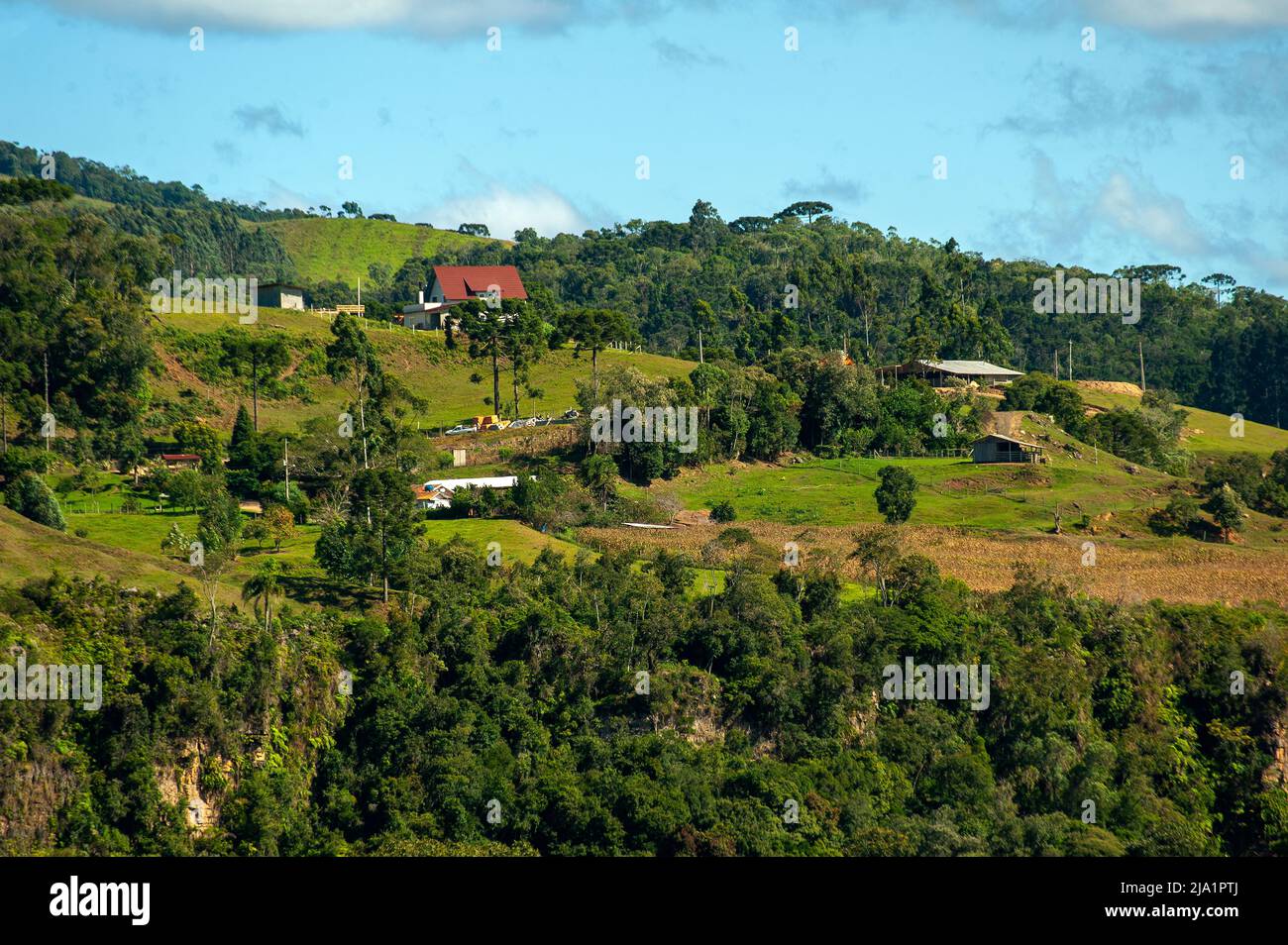 Rural life at Serra Catarinense, Santa Catarina, Brazil Stock Photo - Alamy
