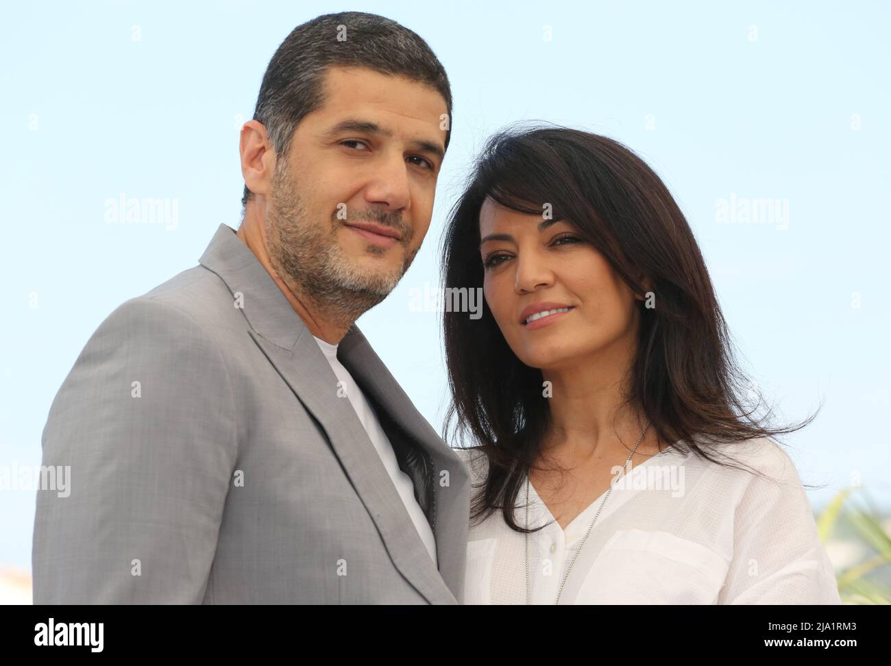 Cannes, France. 26th May, 2022. Producer Nabil Ayouch and Director ...