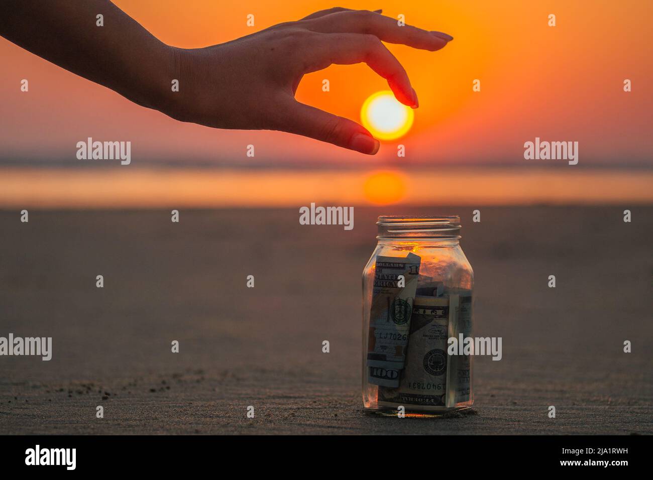 Money beach hi-res stock photography and images - Alamy