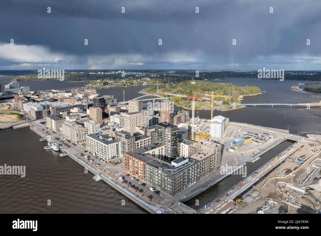 Helsinki area housing hi-res stock photography and images - Alamy