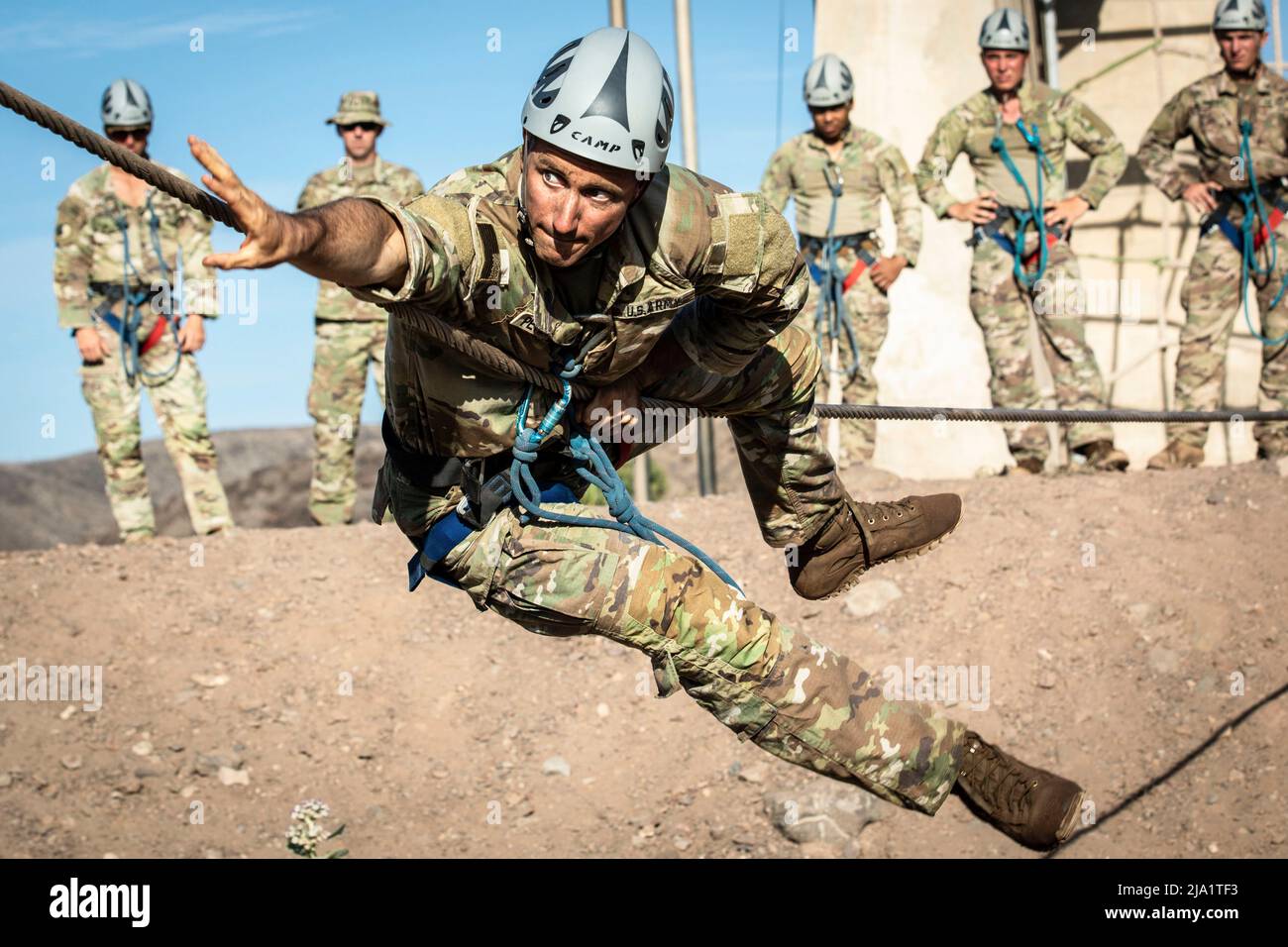 French desert commando course hi-res stock photography and images - Alamy