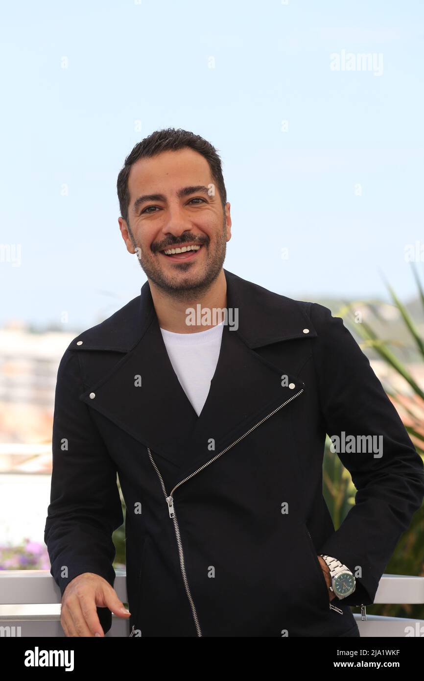Cannes, France. 26th May, 2022. Navid Mohammadzadeh at the Leila’s ...