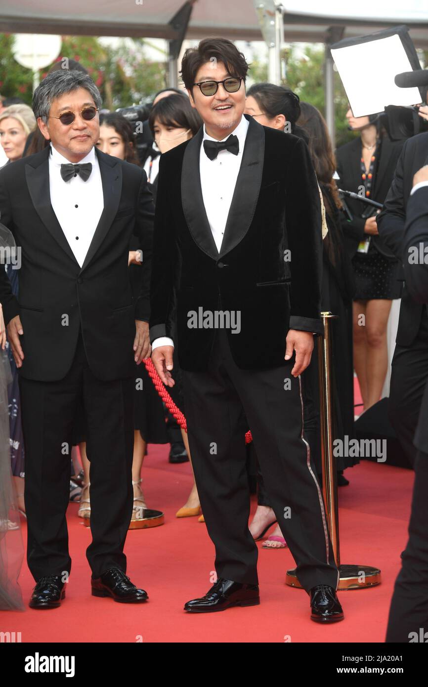Hirokazu Koreeda , Song Kang-ho 75th Cannes Film Festival Red Carpet of the movie -Broker (Les ...