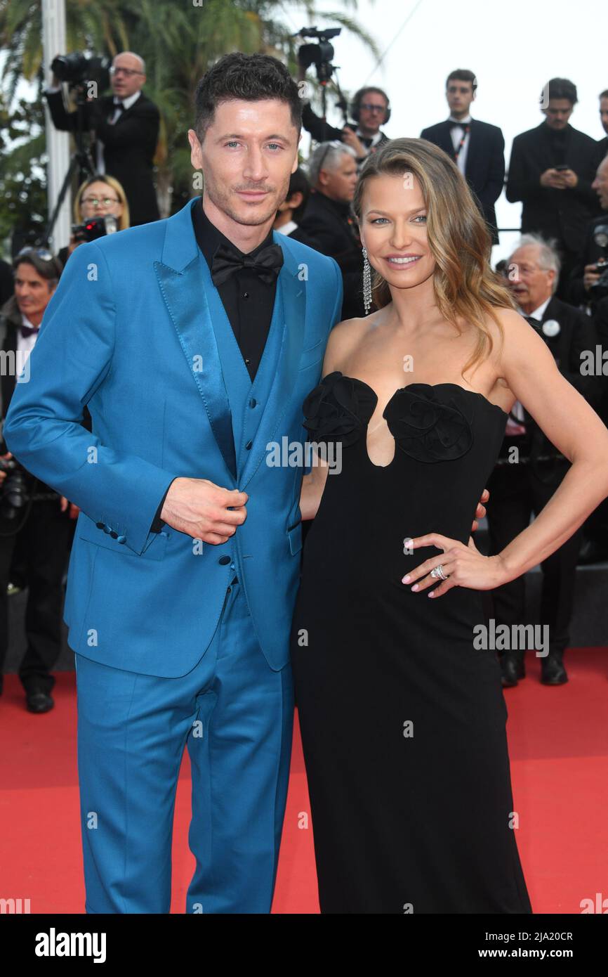 Robert Lewandowski , Anna Lewandowski 75th Cannes Film Festival Red ...