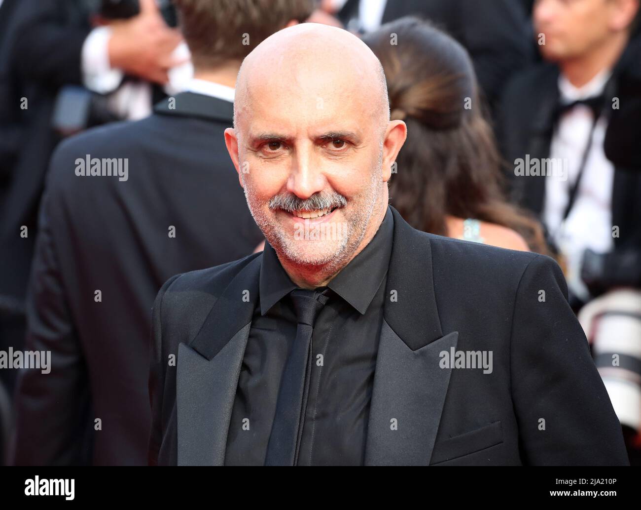 Cannes, France. 26th May, 2022. Gaspar Noe arriving on the red carpet ...
