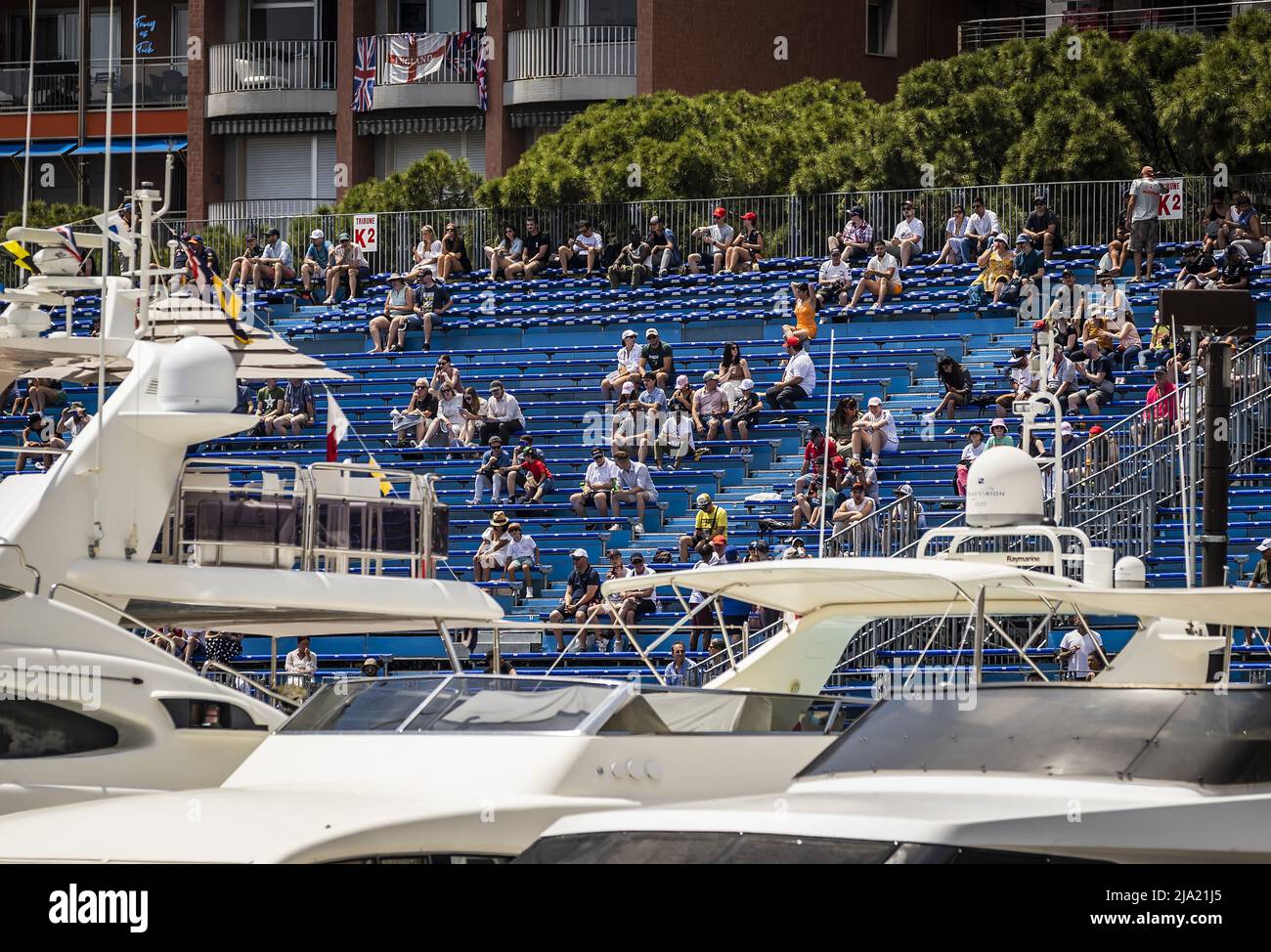 Monaco crowd monaco grand prix hi-res stock photography and images - Alamy