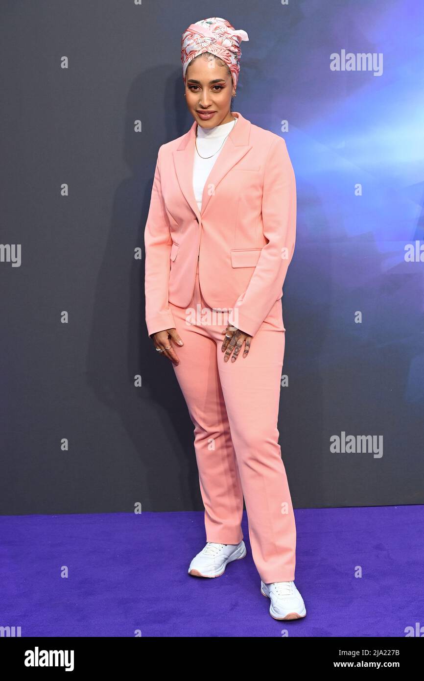 London, UK. 26 May 2022. Mariah Idrissi attending the Ms. Marvel UK ...