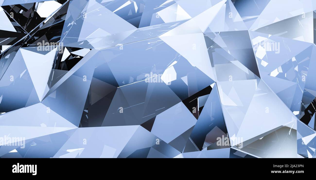 abstract glass reflections technology background visualization 3d ...