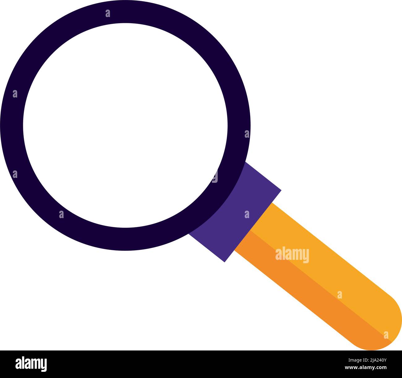 magnifying glass tool Stock Vector Image & Art - Alamy
