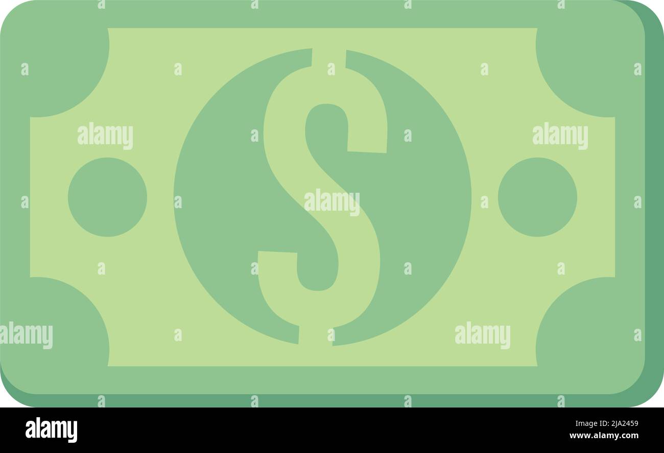 green bill dollar money Stock Vector Image & Art - Alamy