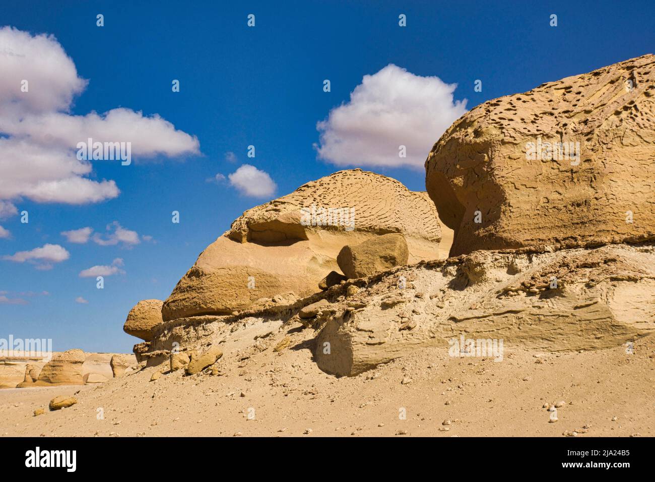 Wadi Hitan, World Heritage Site, Fayum, Egypt Stock Photo - Alamy