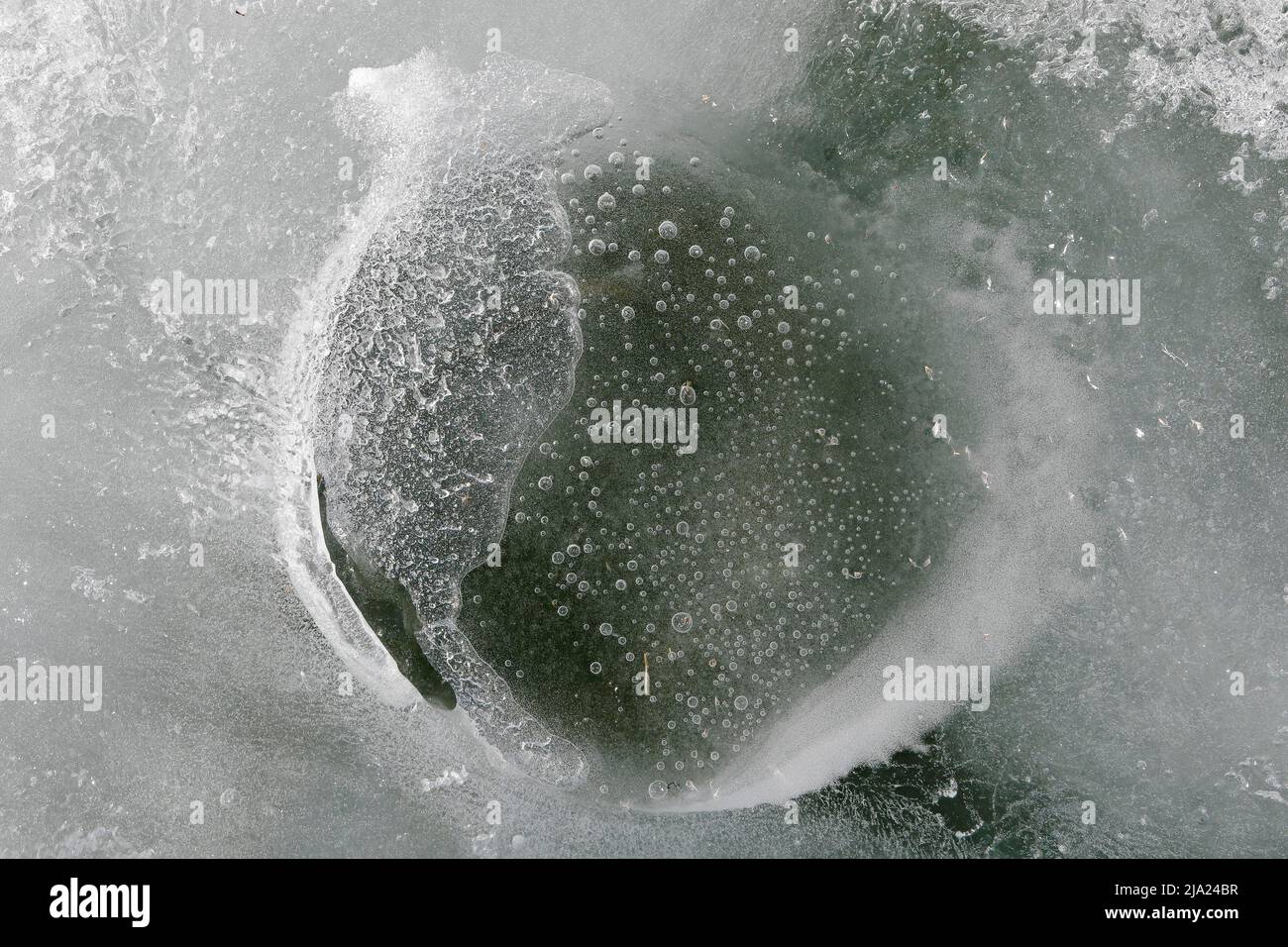 Hole ice fishing pattern hi-res stock photography and images - Alamy