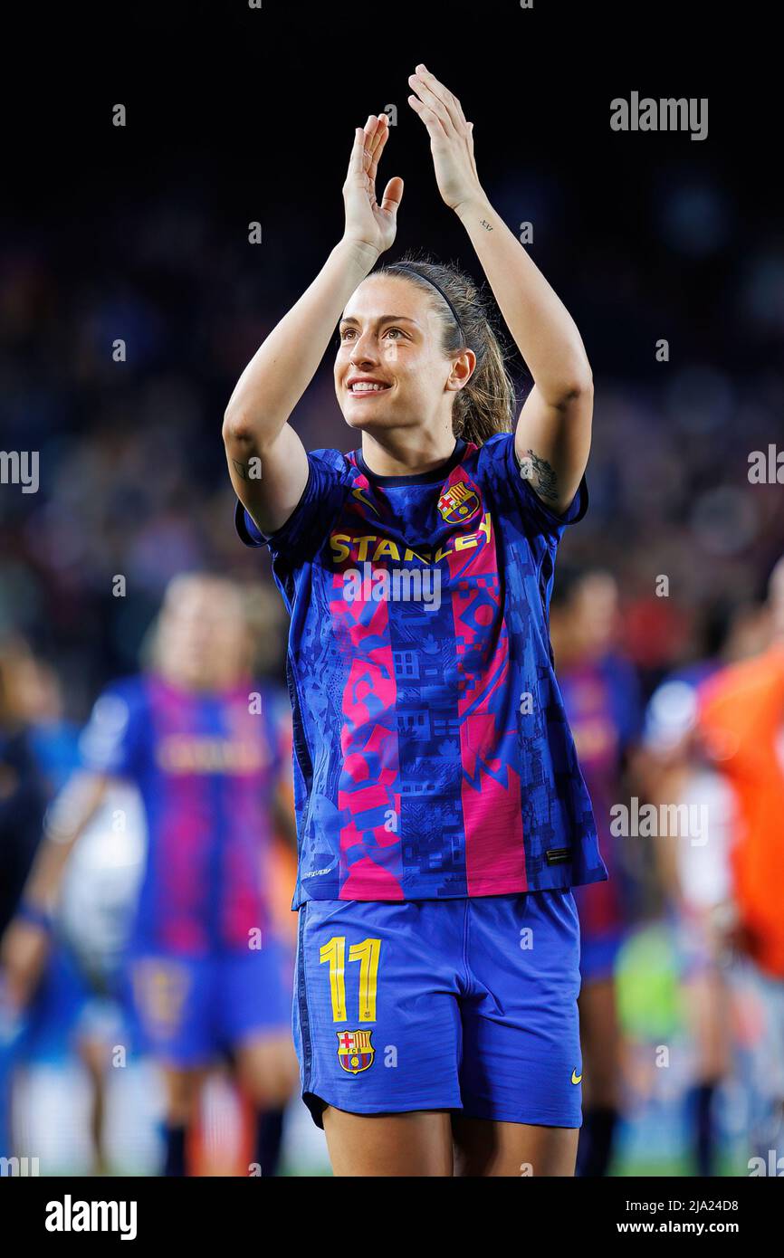 BARCELONA - APR 22: Alexia Putellas celebrate after the UEFA Women's ...