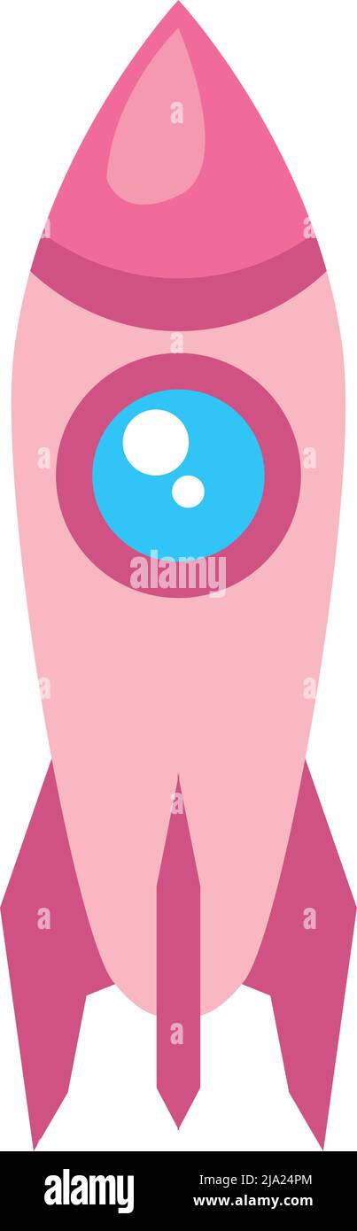 pink rocket startup Stock Vector Image & Art - Alamy