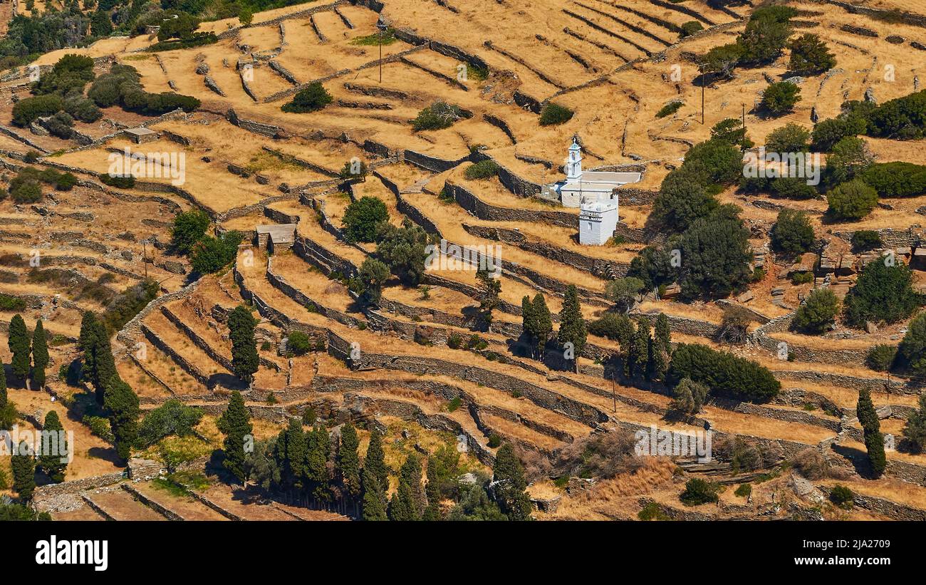 Terraces olive trees hi-res stock photography and images - Alamy