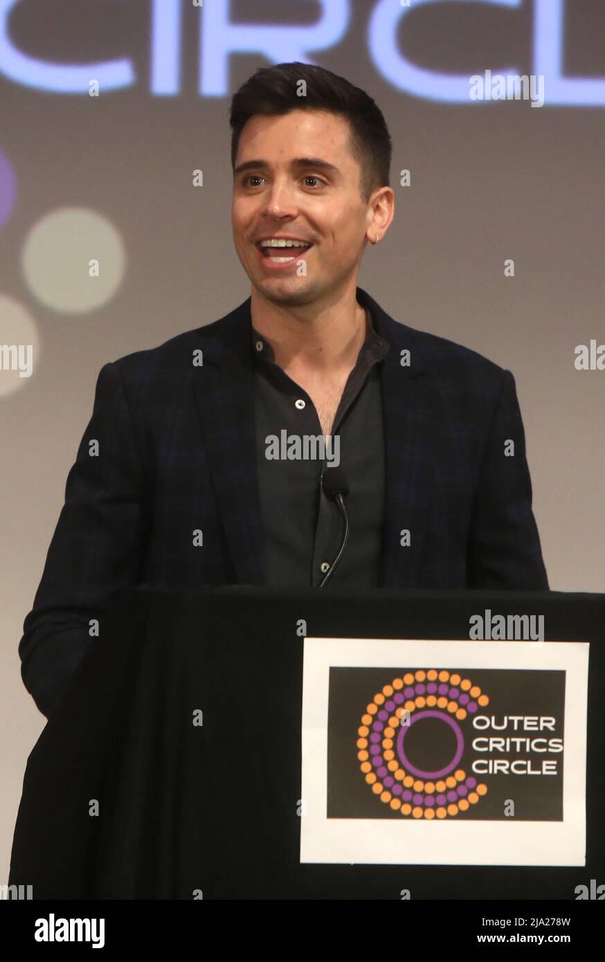 New York, NY, USA. 26th May, 2022. Matt Doyle at the 2022 Outer Critics ...