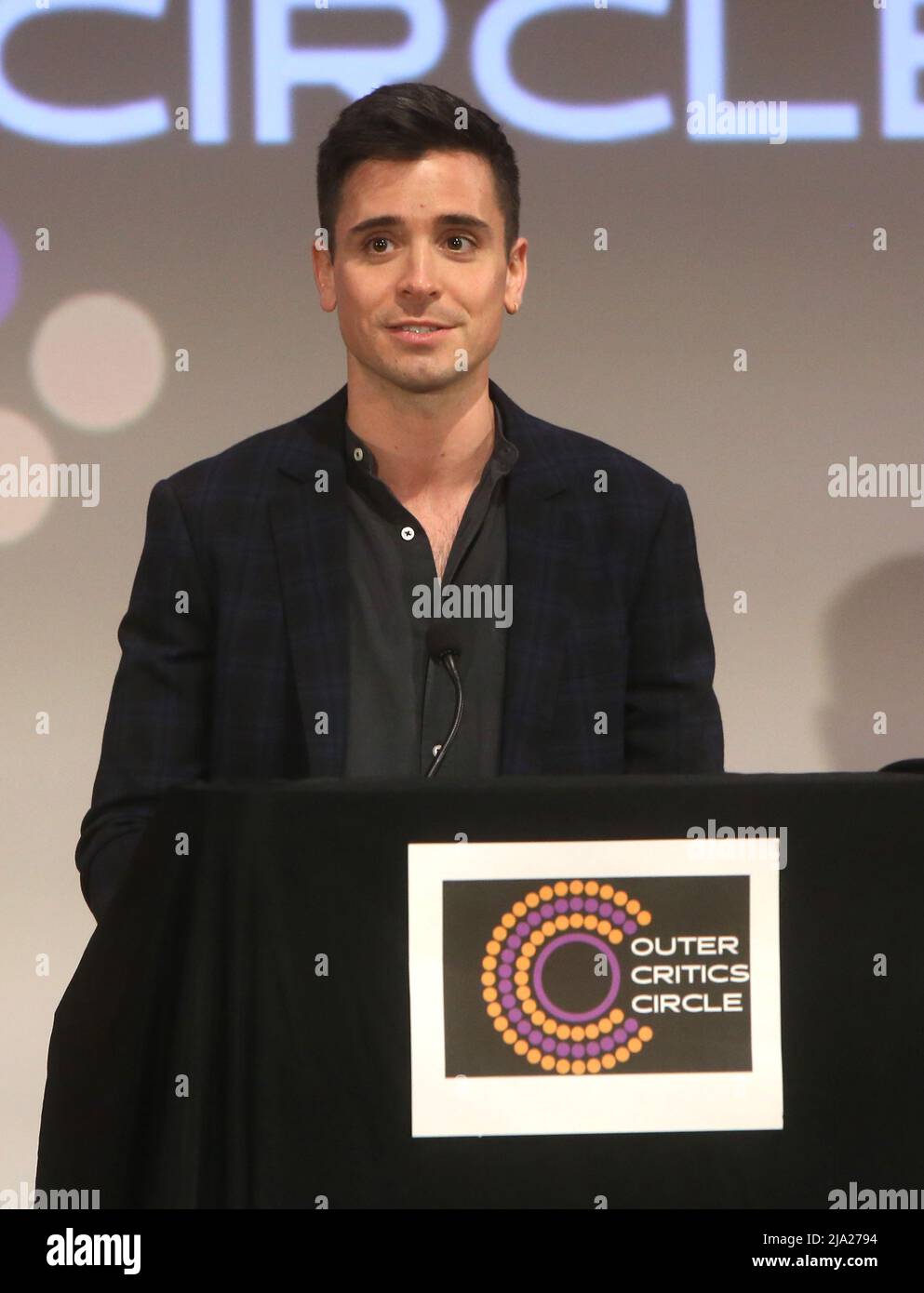 New York, NY, USA. 26th May, 2022. Matt Doyle at the 2022 Outer Critics ...
