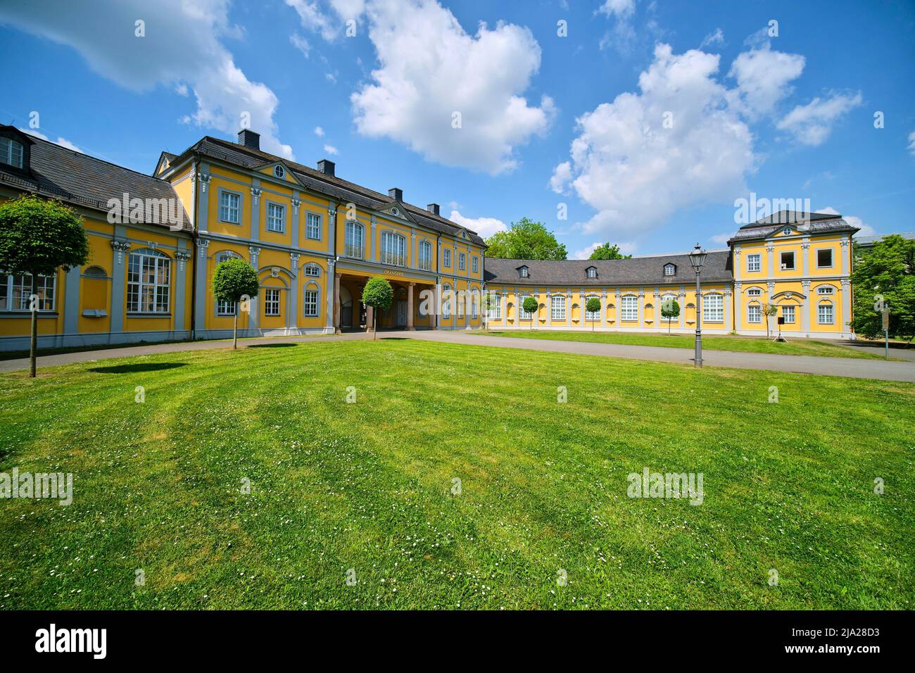 Baroque-style orangery, Gera, Thuringia, Germany Stock Photo - Alamy