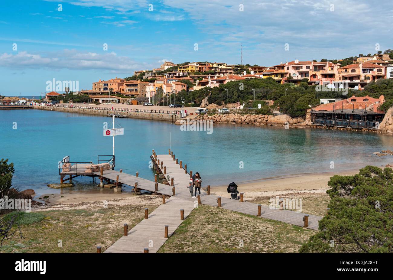 seaside resort of Porto Cervo, Sardinia, Italy Stock Photo - Alamy