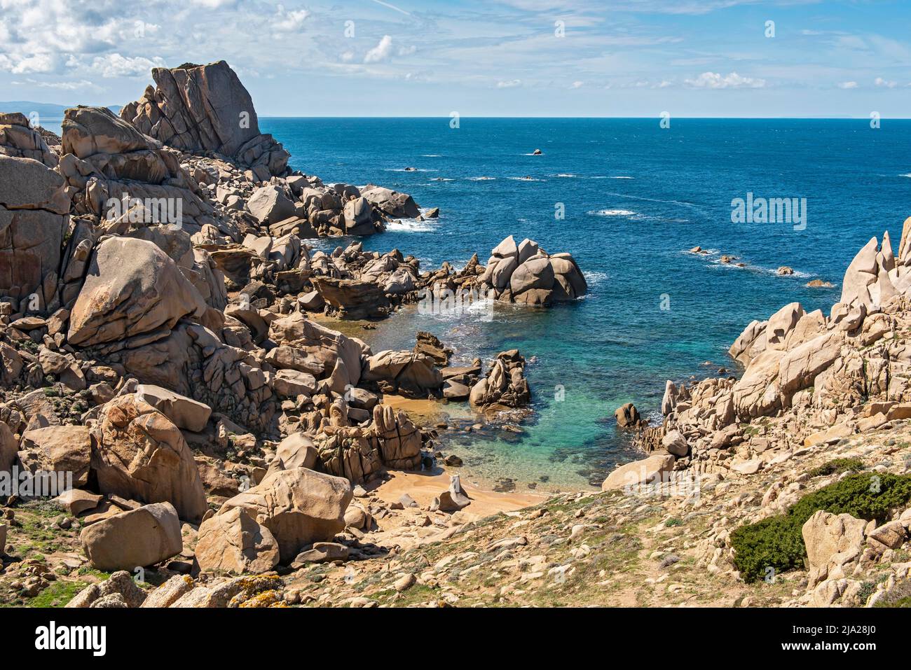 Spiaggia Cala Francese, Capo Testa, Sardinia, Italy Stock Photo - Alamy