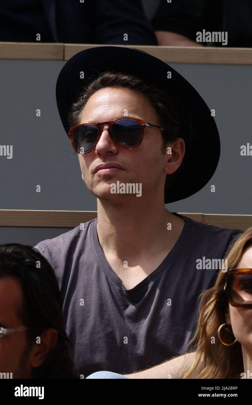Paris, France. May 26, 2022, Raphael Haroche in the stands during ...