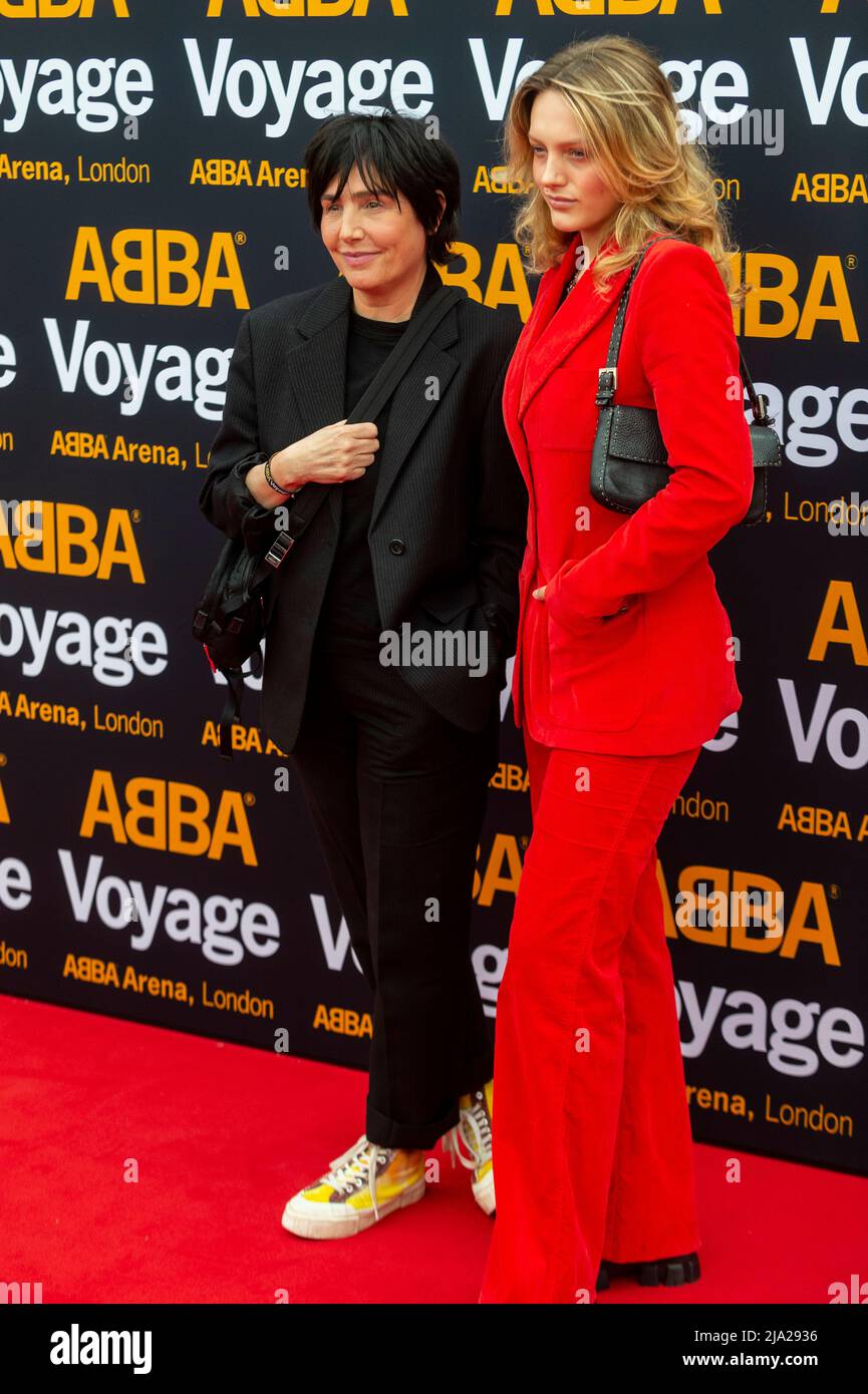 London, UK. 26 May 2022. (L) Sharleen Spiteri and daughter Misty on the ...