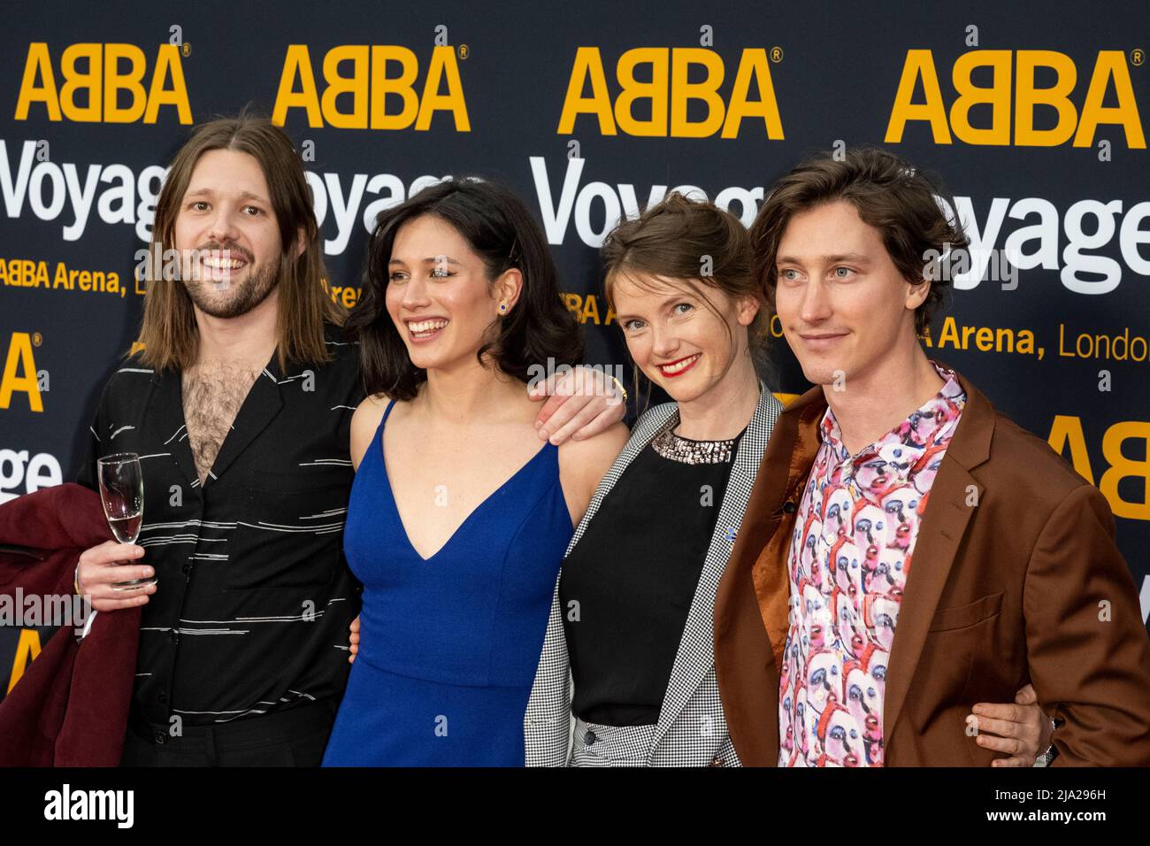London, UK. 26 May 2022. Body doubles for the ABBAtars in the show on ...