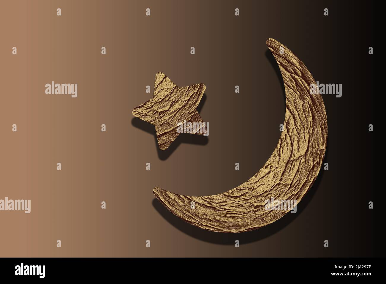 Eid islamic moon hi-res stock photography and images - Alamy
