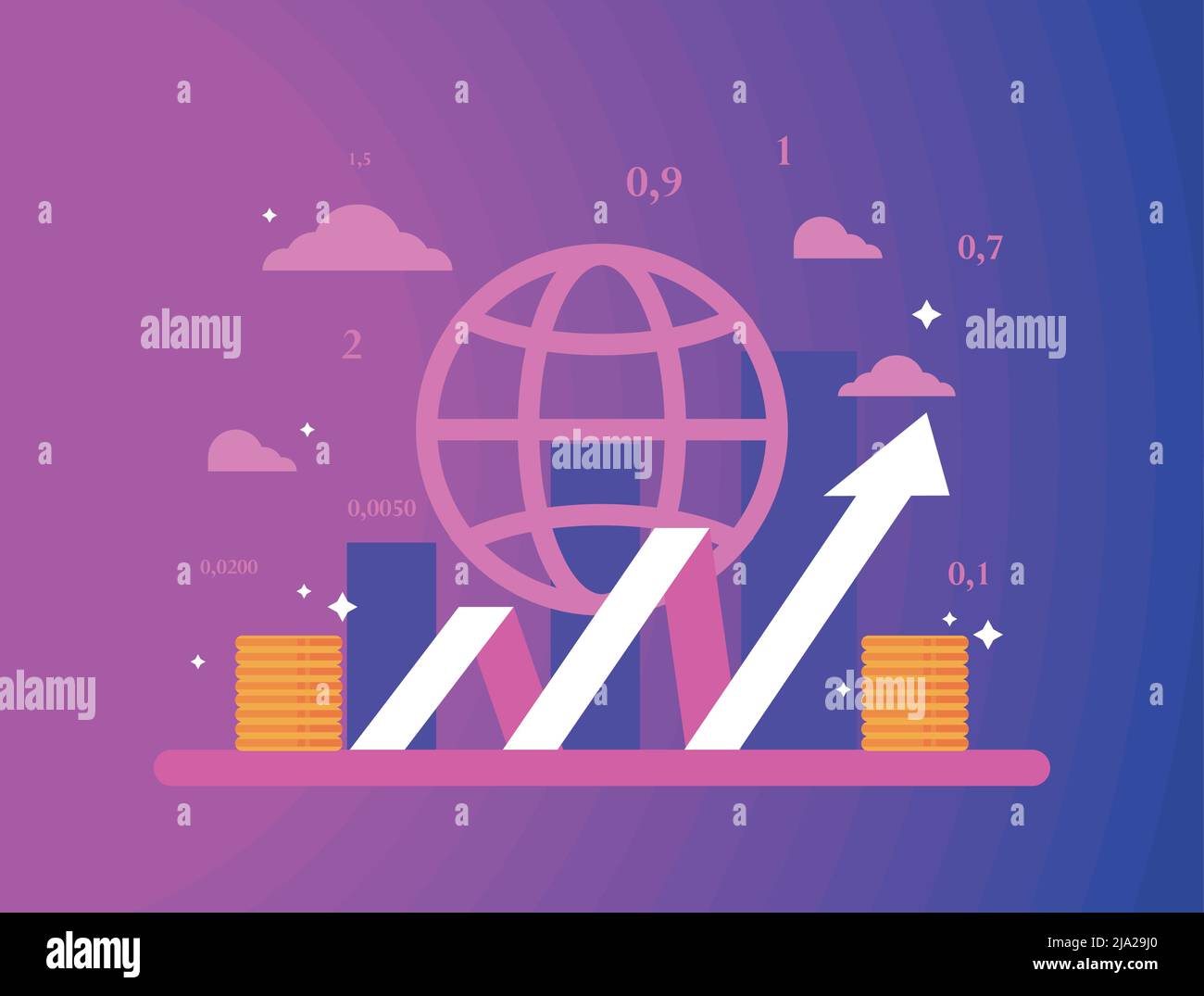 profit infographic with sphere Stock Vector Image & Art - Alamy