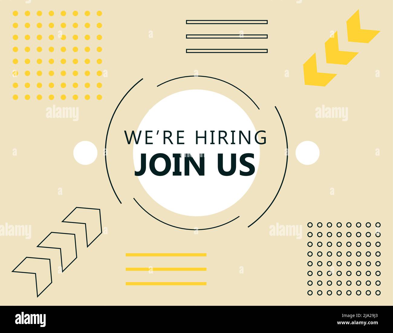 join us lettering poster Stock Vector Image & Art - Alamy