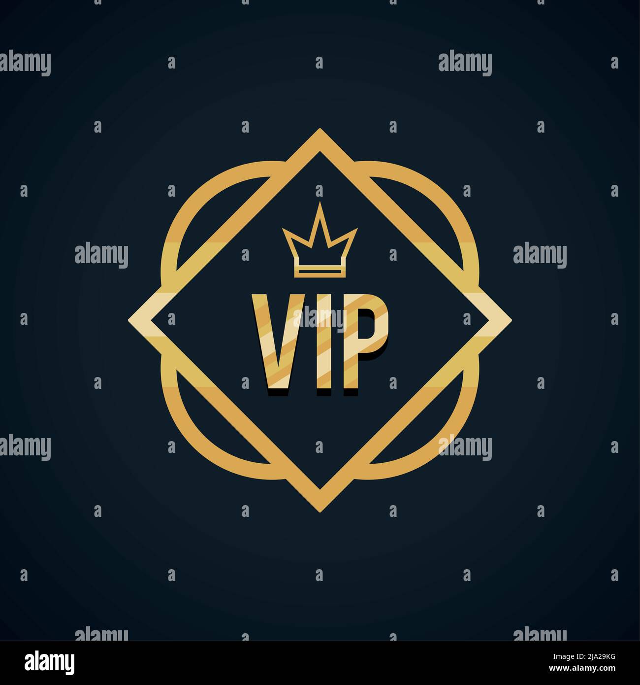 Elegant rhombus golden frame Stock Vector Images - Alamy