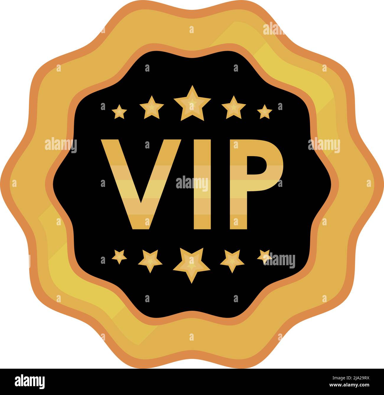 vip frame golden stamp Stock Vector Image & Art - Alamy