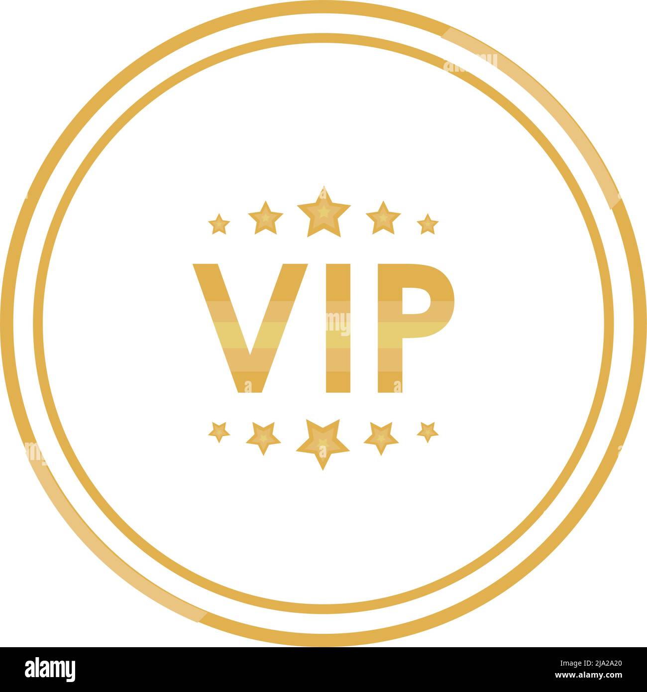 vip circular gold frame Stock Vector Image & Art - Alamy