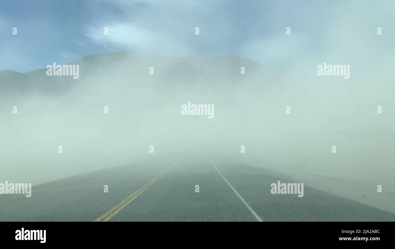 Dust storm from Climate Change Stock Photo - Alamy