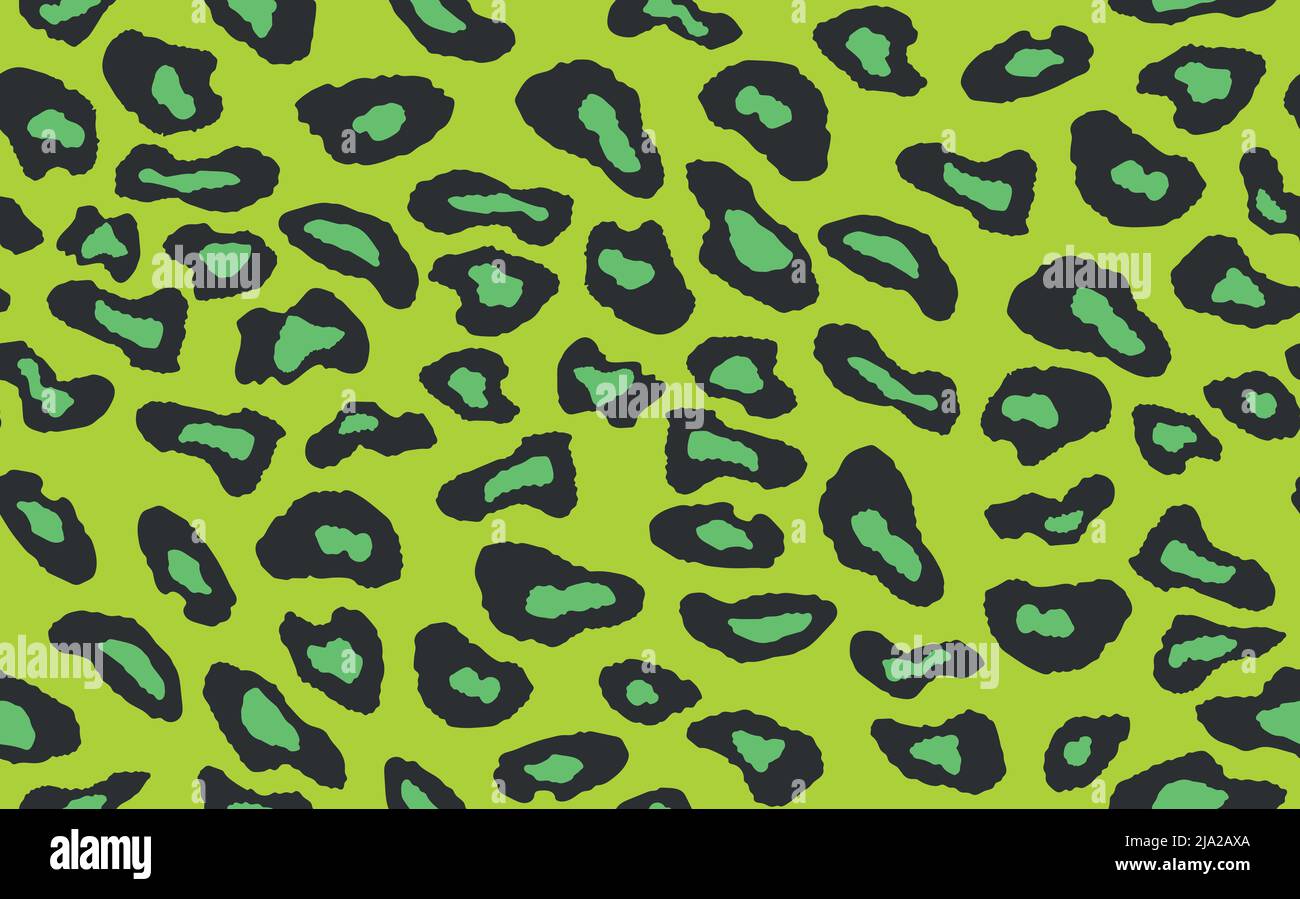 Abstract modern leopard seamless pattern. Animals trendy background ...