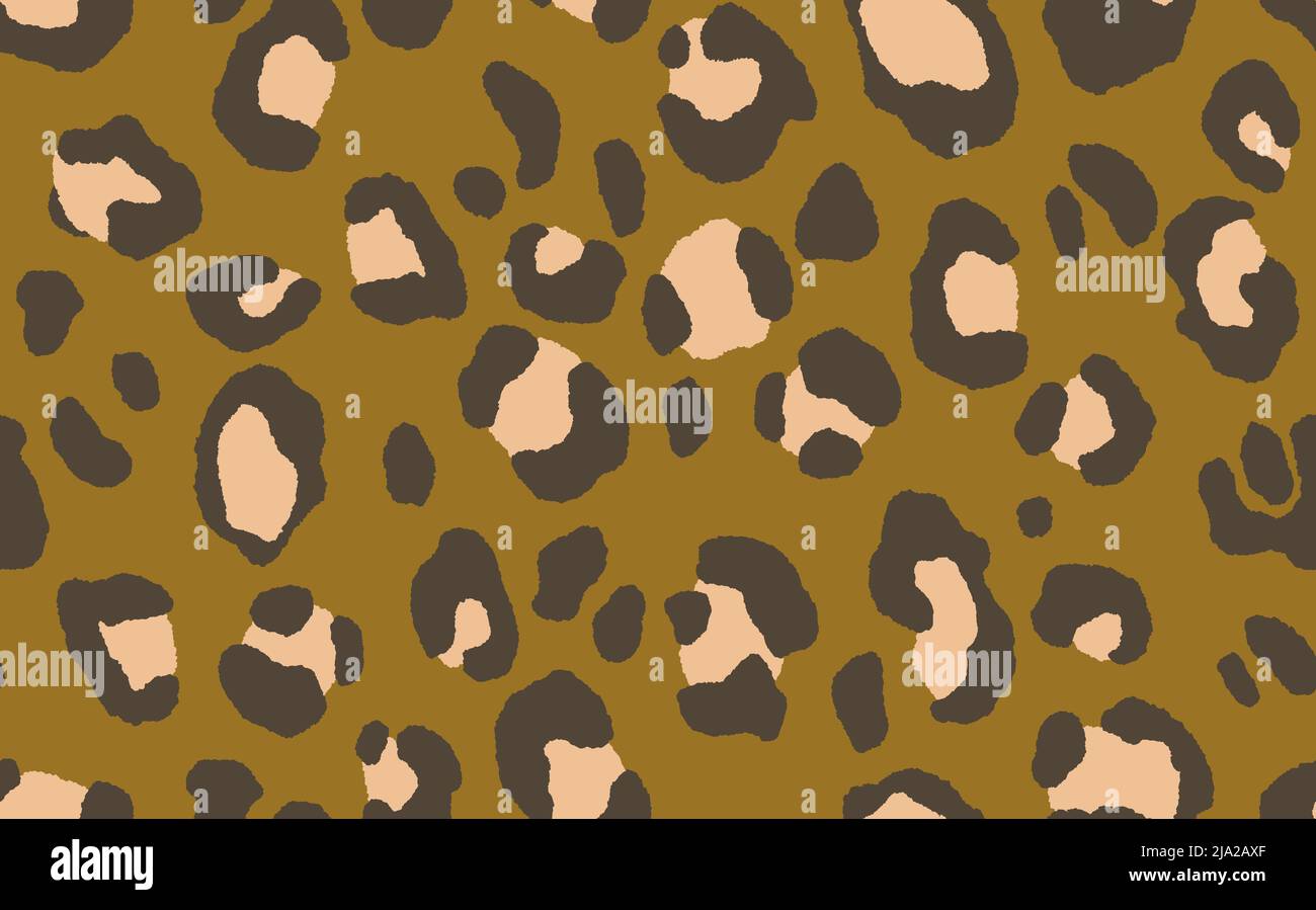 Abstract modern leopard seamless pattern. Animals trendy background ...