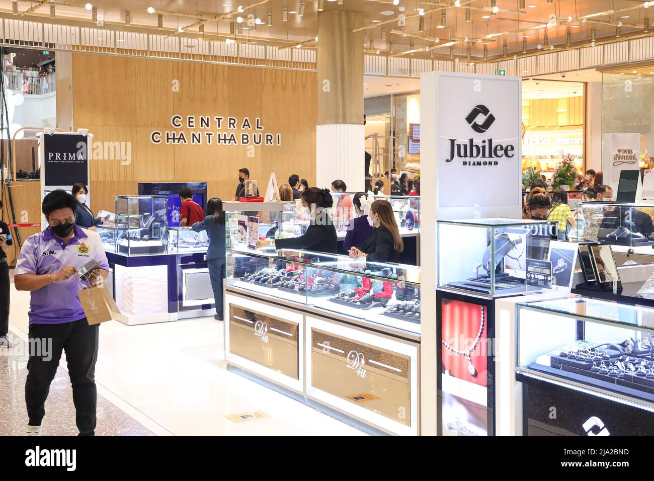 Chanthaburi, Thailand. 26th May, 2022. Sales promotions and stores ...