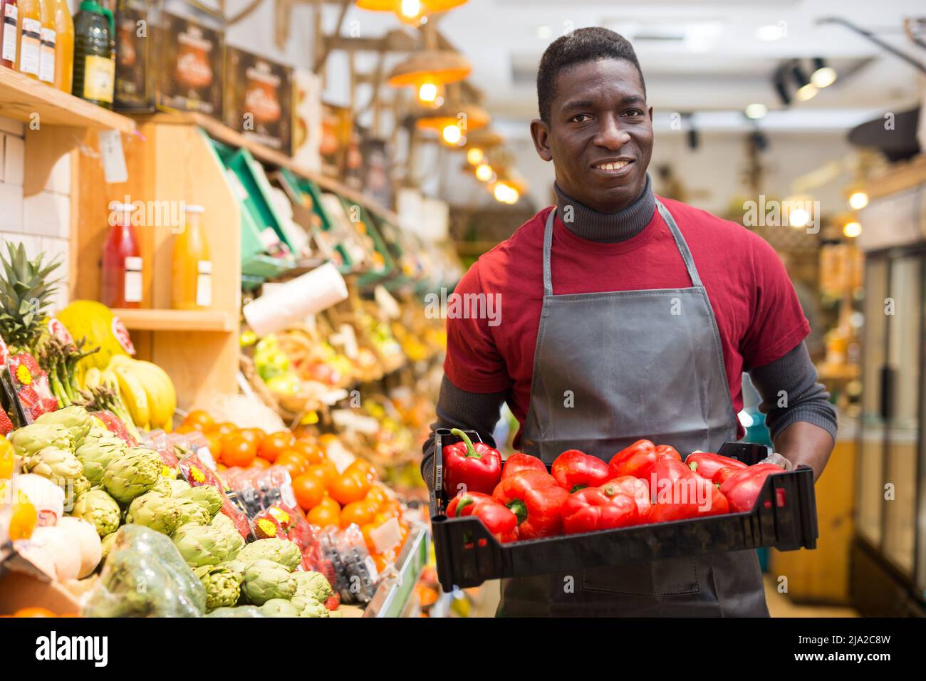 Salesman box hi-res stock photography and images - Alamy