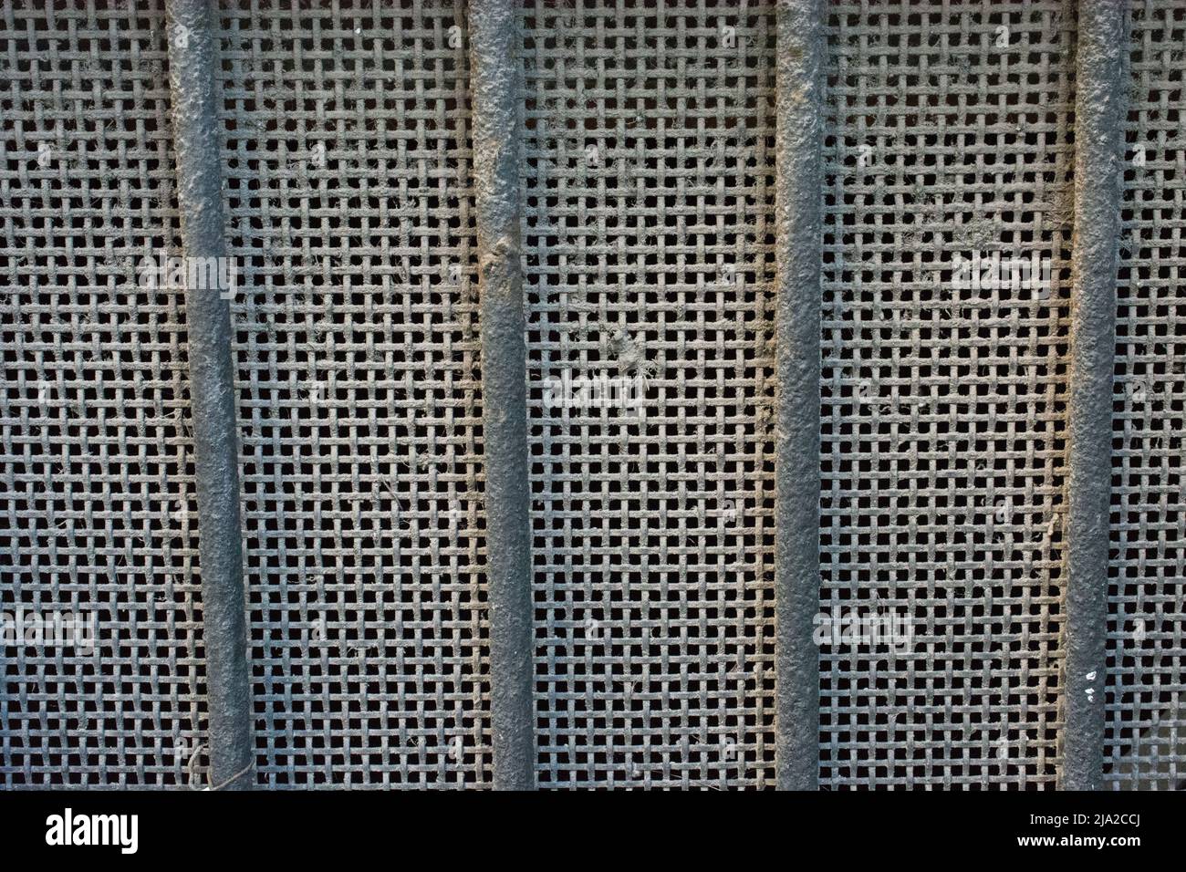 Metal grid texture background with abstract pattern Stock Photo - Alamy